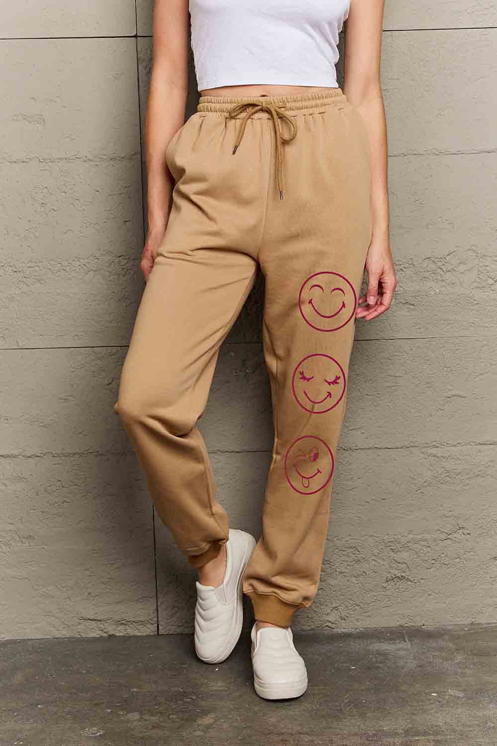 Simply Love Full Size Emoji Graphic Sweatpants – Stylez Apparel